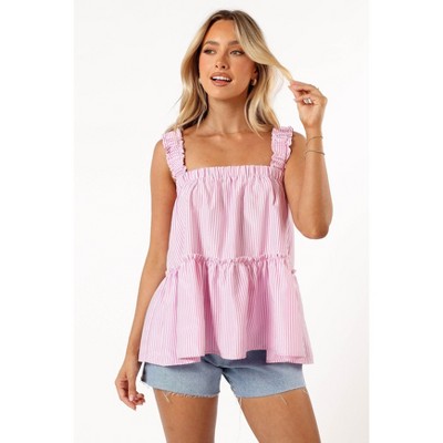 Addy Top - Pink Stripe L : Target
