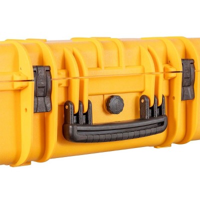 Monoprice Weatherproof Hard Case - 22in X 14in X 8in, Yellow With ...