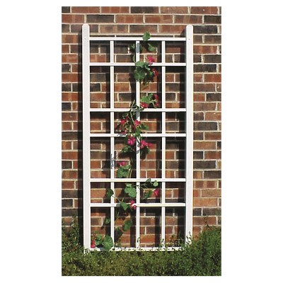 White Vinyl Trellis : Target