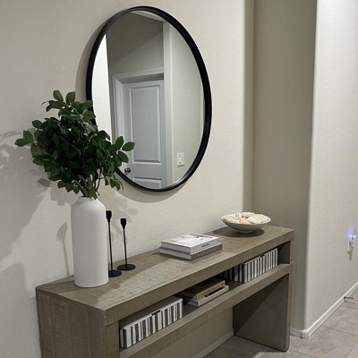 34" Round Decorative Wall Mirror - Threshold™ Designed With Studio ...