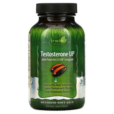 Irwin Naturals Testosterone Up® With Powerful Lj100® Longjack, 120 ...