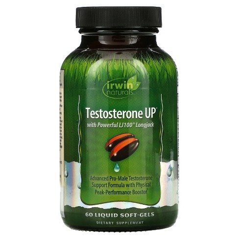 Irwin Naturals Testosterone Up, 60 Liquid Soft-gels : Target