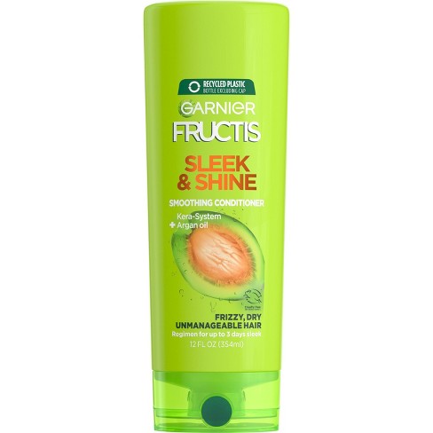 Garnier Fructis Sleek & Shine Smoothing Conditioner For Frizzy Hair ...
