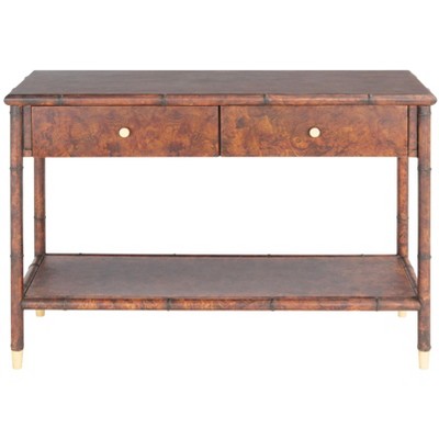 Joanna Console Table Rustic Brown - Crosley : Target