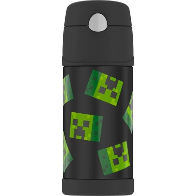 Thermos 12 Oz. Kid's Funtainer Insulated Water Bottle - Minecraft : Target