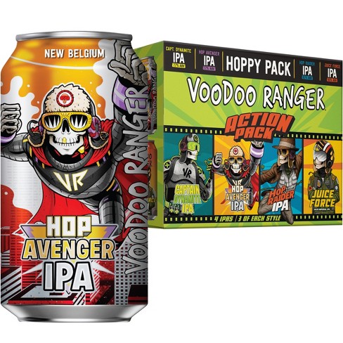 New Belgium Brewing Voodoo Ranger Hoppy Variety Pack - 12pk/12 Fl Oz ...