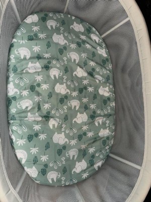 The Peanutshell Soft Cloud Bassinet Sheets, Blue, 4-pack : Target