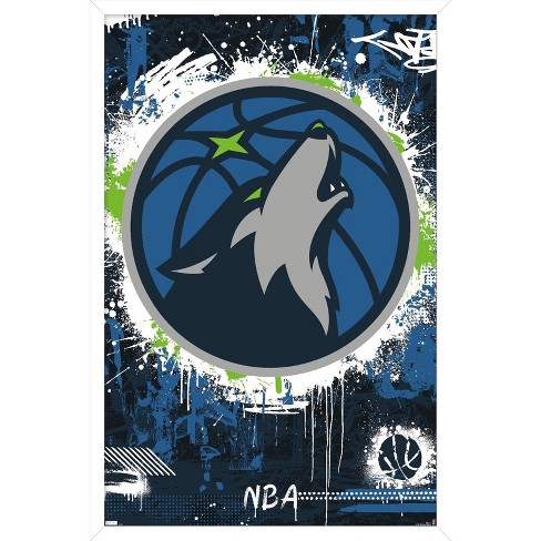 Trends International Nba Minnesota Timberwolves - Maximalist Logo 23 ...
