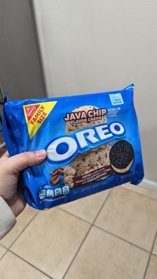 Java Chip Oreo Cookies Family Size - 17oz : Target