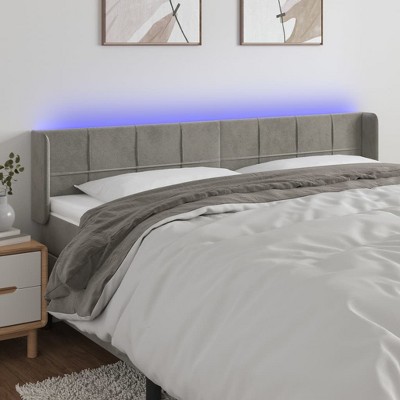 Vidaxl Led Headboard, Upholstered Headboard For Bed Home, Bed Headboard ...