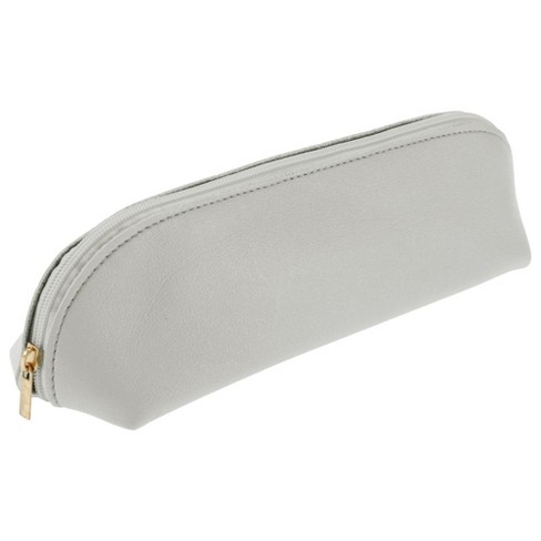 Unique Bargains Shell Shape Pencil Case Gray : Target