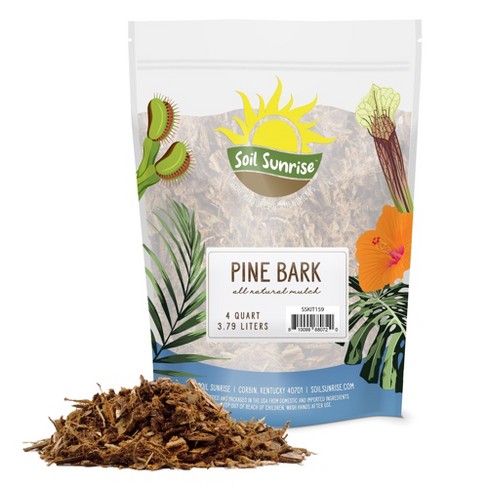 Pine Bark Mulch Nuggets, For Container Gardening : Target