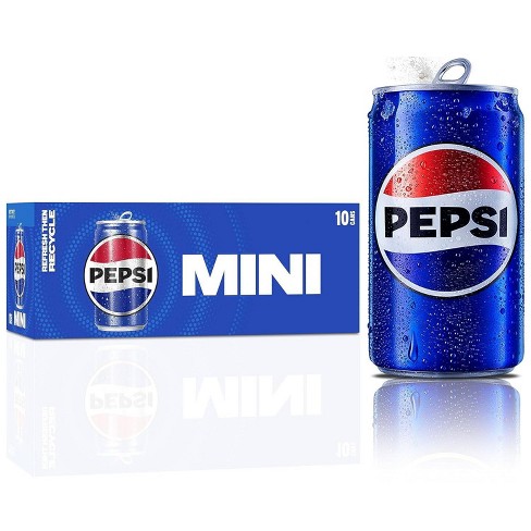 Pepsi - 10pk/7.5 Fl Oz Mini Cans : Target