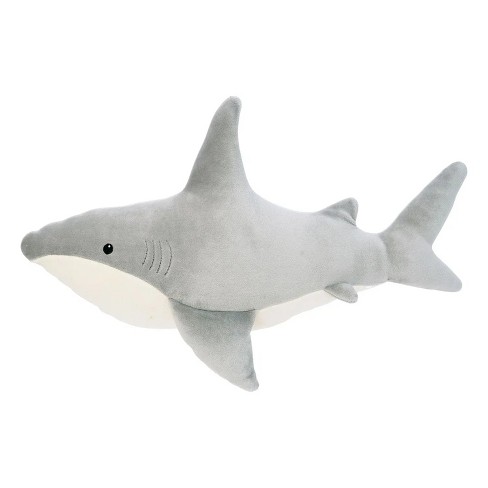 Manhattan Toy Snarky Sharky Velveteen Sea Life Toy Shark Stuffed Animal ...