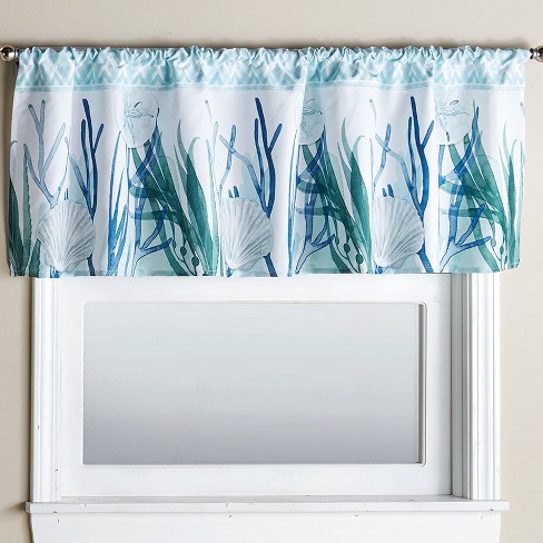 The Lakeside Collection Ocean Reef Bathroom Collection - Valance : Target