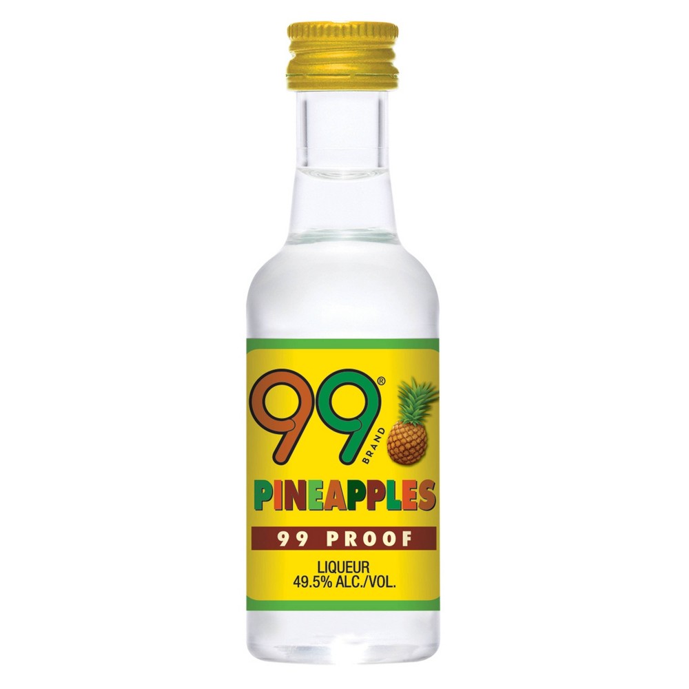 UPC 080660010700 - 99 Pineapples Liqueur - 50ml Plastic Bottle ...