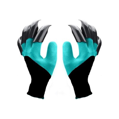 Hush Sun Claw Gardening Gloves For Planting Blue No Size : Target
