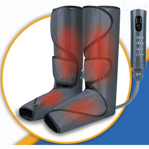 Blue Echo Care Leg Massager – Heat, Circulation, & Adjustable Intensity ...