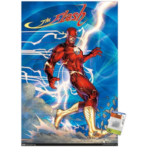 Trends International Dc Comics The Flash - Jim Lee Unframed Wall Poster ...