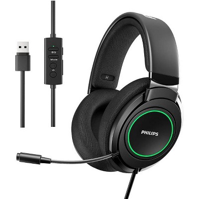 Philips Usb Gaming Headset With Microphone - Tag6105 : Target