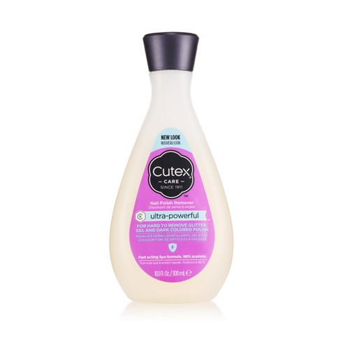 Cutex Ultra Powerful Nail Polish Remover 10.1 Fl Oz : Target