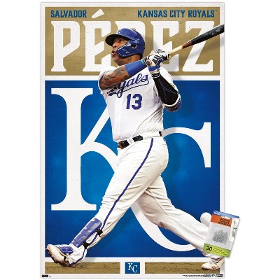 Trends International Mlb Kansas City Royals - Logo 22 Unframed Wall ...