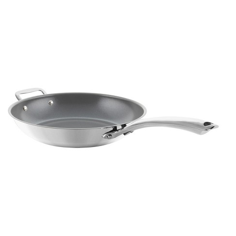 Chantal 3.clad 11-inch Fry Pan W/ Fusion Ti Nonstick Ceramic Coating ...