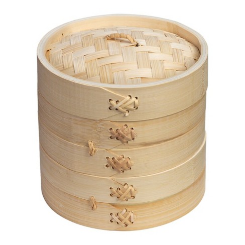 Joyce Chen 2-tier Bamboo Steamer Basket : Target