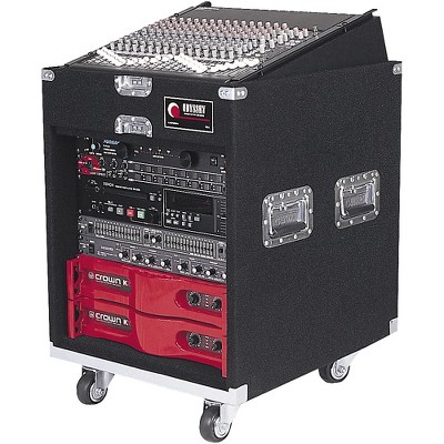 Prox T-16mrss 16u Rack X 10u Top Mixer Dj Combo Flight Case Black : Target