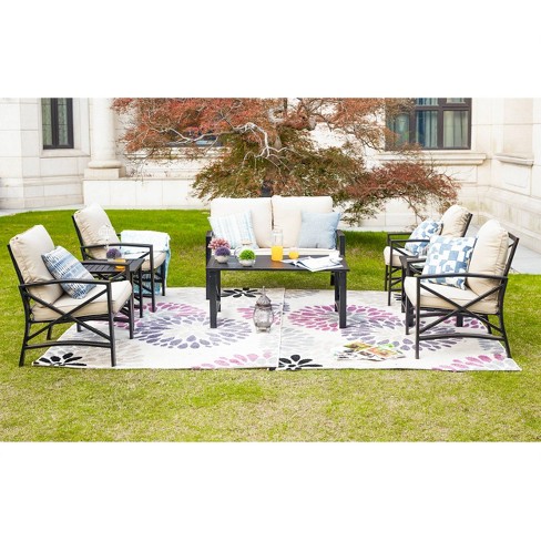 8pc Loveseat Patio Conversation Set - Patio Festival: Outdoor Seating ...