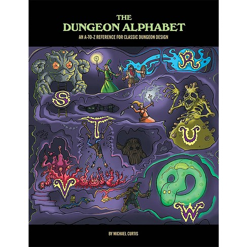 Dungeon Alphabet: Expanded - By Michael Curtis (hardcover) : Target