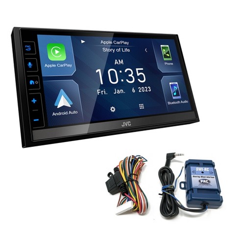 Jvc Kw-m780bt 6.8" Digital Media Receiver, Capacitive Touch Control ...