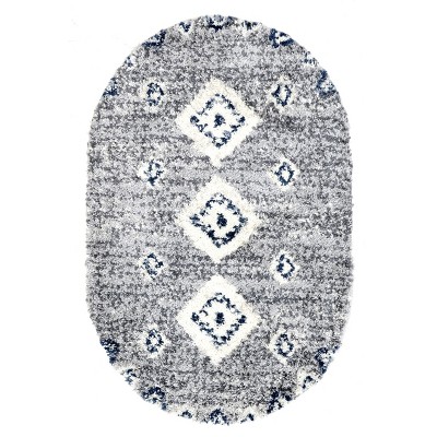 Nuloom Deedra Abstract Oval 4x6 Area Rug For Living Room Bedroom Dining ...