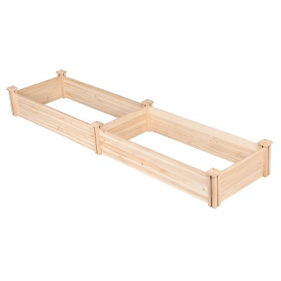 Yaheetech Wooden Raised Garden Bed For Yard, Wood : Target