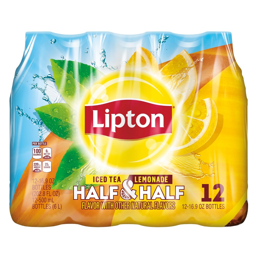 UPC 012000387869 - Lipton Half Iced Tea & Half Lemonade - 12pk/16.9 fl ...