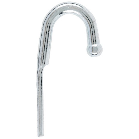 Hampton Small Zinc-plated Silver Steel 3.125 In. L Rope Binding Hook ...