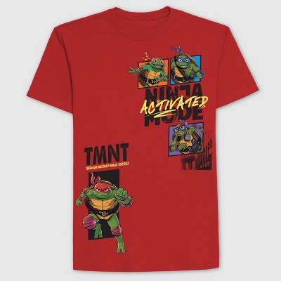 Boys' Teenage Mutant Ninja Turtles Moda Short Sleeve Graphic T-shirt ...