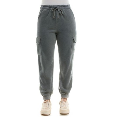 Derek Heart Womens High Rise, Regular Fit, Fleece Jogger Pants With ...