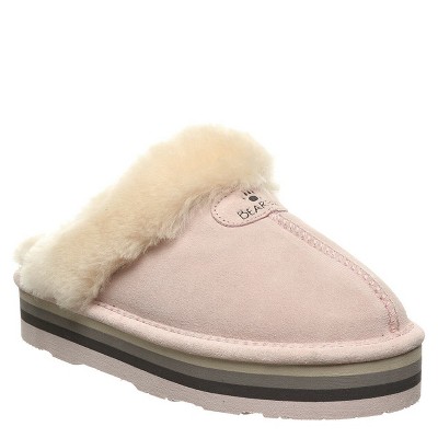 Bearpaw Women's Retro Loki Slippers | Iced Coffee Solid | Size 6 : Target