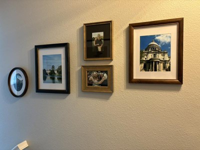 Set Of 5 Real Wood Gallery Frames - Threshold™ Designed With Studio ...