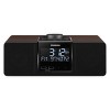 Sangean Am/fm Bluetooth Tabletop Wooden Clock Radio With Alarm And ...