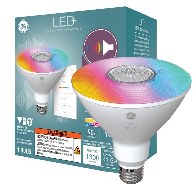 Ge Led+ Speaker And Color Changing A21 Led Light Bulb : Target