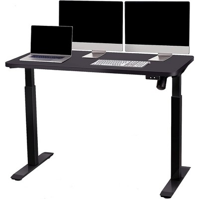 Stand Up Desk Store Clamp-on Adjustable Height Desk Shelf Monitor Stand ...
