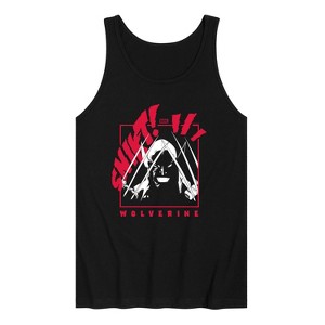 Men's - Marvel - Wolverine Red Box Graphic Tank Top : Target