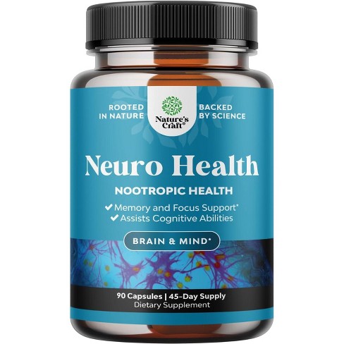 Neuro Health Brain And Focus Formula, Mental Focus Nootropic Memory ...