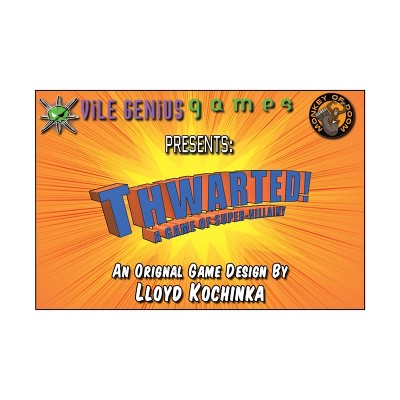 Thwarted! - A Game Of Super Villainy Board Game : Target