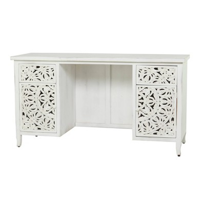 Hartford Writing Desk White - Martin Furniture : Target