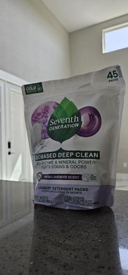 Seventh Generation Laundry Packs Free & Clear - 45ct/31.7oz : Target