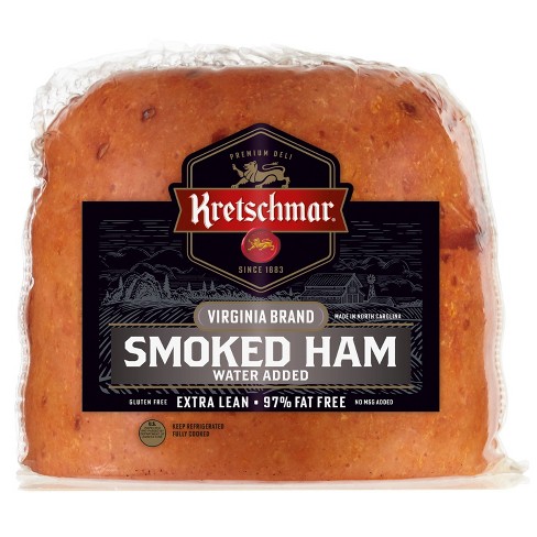 Kretschmar Half Virginia Smoked Ham - Price Per Lb : Target