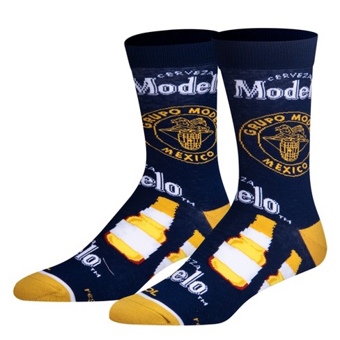 Cool Socks, Modelo Bottles, Funny Novelty Socks, Large : Target